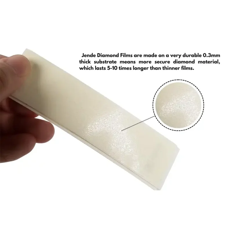 1x4 KME Diamond lapping Sharpening film 5 Pieces with Acrylic Base ...