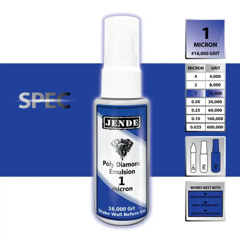 Poly Diamond Emulsion - 1 Micron Stropping Emulsion
